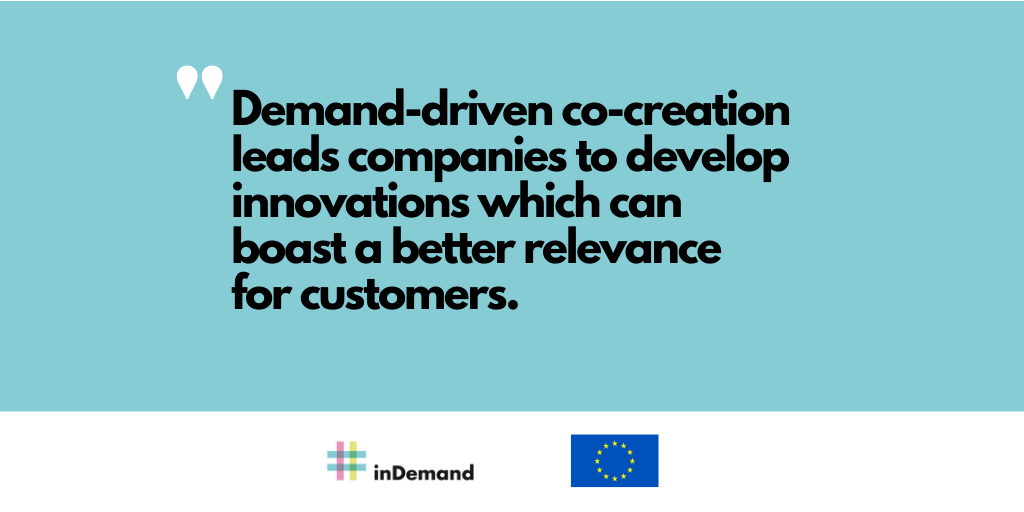 Demand-driven co-creation helps companies to co-create innovations that ...